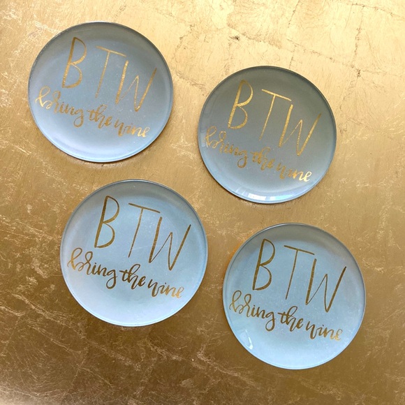 Prima Design | Dining | Prima Design Bring The Wine Coasters | Poshmark